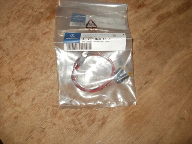 MERCEDES E CLASS W211 Centre Console Loom & Bulbs Genuine New ...