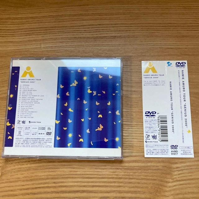 NAMIE AMURO NAMIE AMURO TOUR\GENIUS 2000\DVD 5o $162.47 - PicClick AU