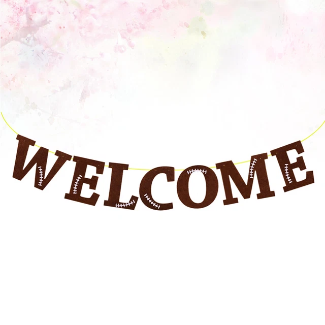 1 BANNIÈRE BIENVENUE Banderoles Bannière De Lettre De Bienvenue EUR 7 ...