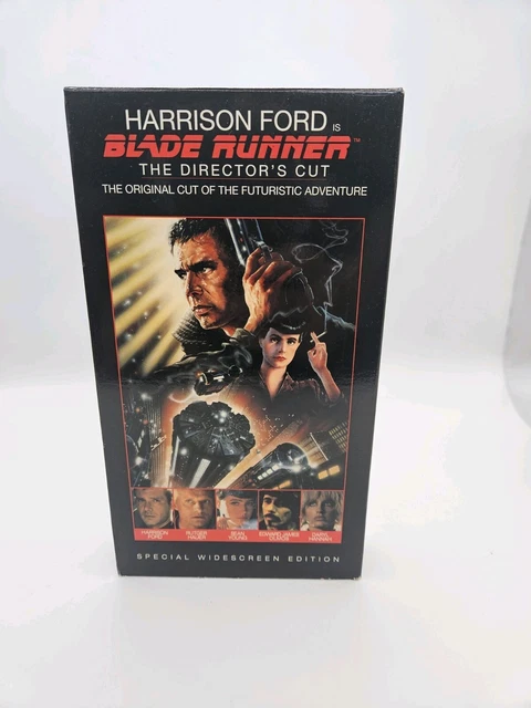 BLADE RUNNER - The Directors Cut (VHS, Special Widescreen Edition) £8. ...