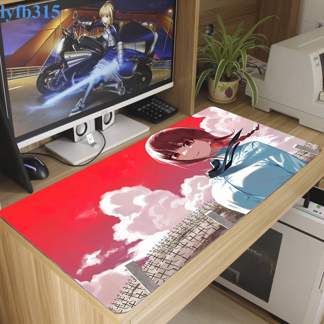 DENJI ANIME CHAINSAW Man Computer Mousemat Mouse Pad Desk Game Playmat ...