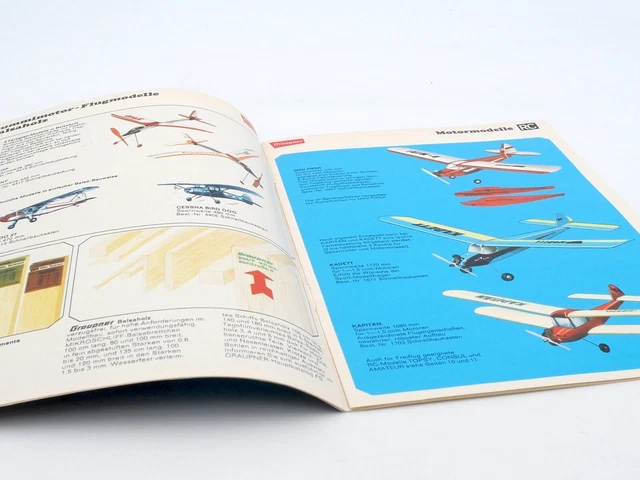 GRAUPNER CATALOGUE FSP 1969/70 Modélisme Avions Bateaux ... EUR 16,99 ...