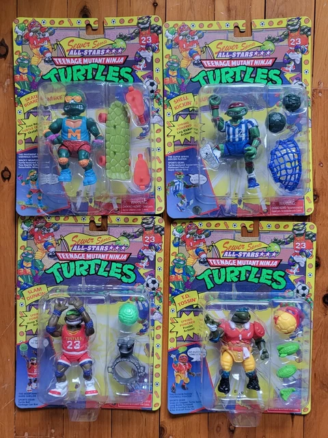TEENAGE MUTANT NINJA Turtles All Stars Action Figures Set of 4. Michael ...