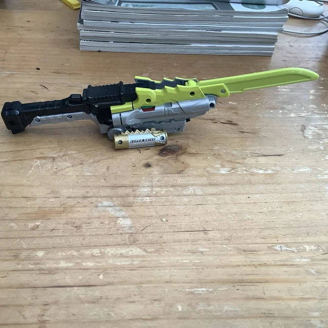 POWER RANGERS DINO Charge Green Mini Sabre Sword Charger super drive £ ...