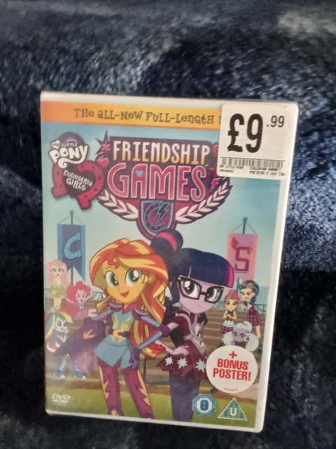 MY LITTLE PONY - Equestria Girls - Friendship Games (DVD, 2015) BRAND ...
