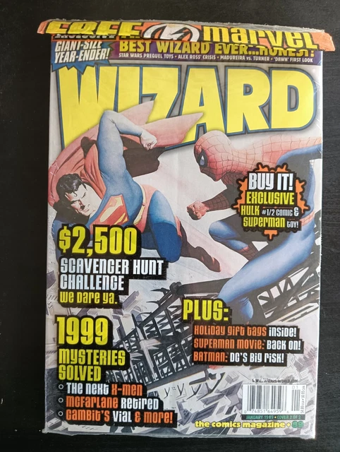 RIVISTA WIZARD THE COMICS MAGAZINE n 89 EUR 10,00 - PicClick IT