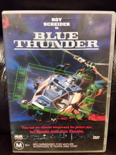 BLUE THUNDER 1983 Roy Scheider DVD REGION 4 HELICOPTER ACTION MOVIE ...