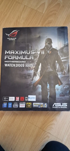 ASUS MAXIMUS VII FORMULA Motherboard i7-4790K 2x8GB G.Skill TRID RAM Bundle £150.00 - PicClick UK