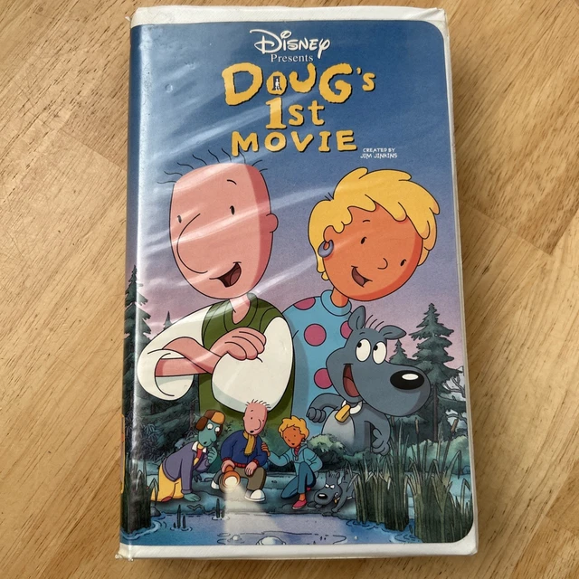 DOUGS 1ST MOVIE (VHS, 1999) Nickelodeon 90's Cartoon Doug Skeeter Patty ...