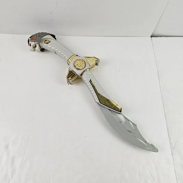 POWER RANGERS MIGHTY Morphin Original Saba Saber White Tigerzord not ...