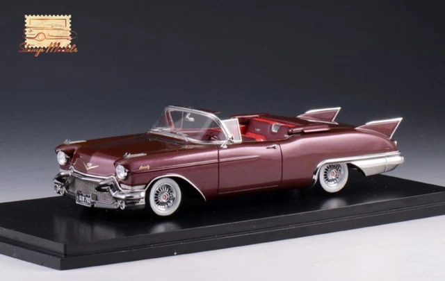GLM 1:43 SCALE Cadillac Eldorado Biarritz Open Top Castile Maroon ...