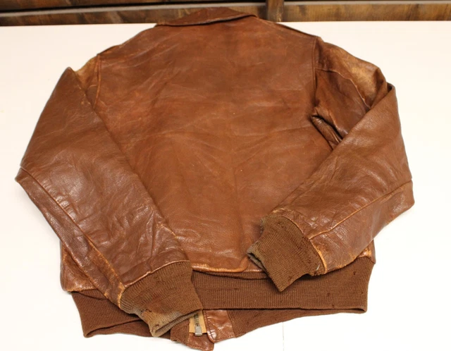 VINTAGE RARE USAF A2 Roughwear Clothing Flight Jacket Original No 30 ...