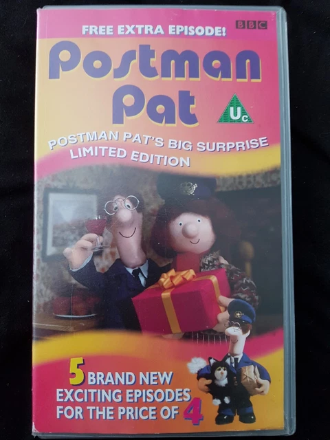 POSTMAN PAT POSTMAN pat's Big Surprise VHS VIDEO £5.00 - PicClick UK