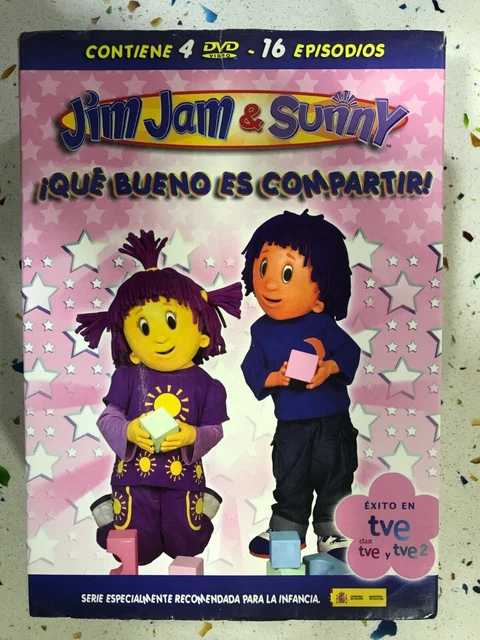 JIM JAM & SUNNY SERIE TVE 4 x DVD QUE BUENO ES COMPARTIR AM EUR 15,00 ...