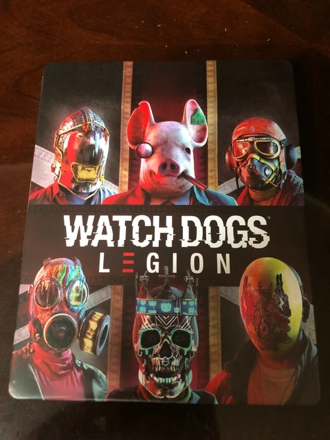 WATCH DOGS LEGION PS4/PS5/Xbox Custom-Made Steelbook Case (NO GAME) $49 ...