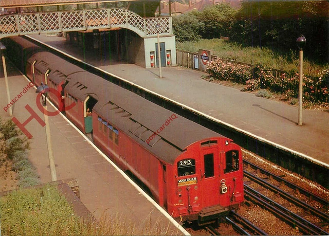 POSTCARD~ LONDON UNDERGROUND, 1931/34 'STANDARD' TUBE STOCK ON ...