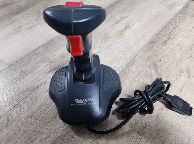 QUICKSHOT PYTHON COMMODORE 64 (9 Pin) Joystick - Tested $25.00 - PicClick