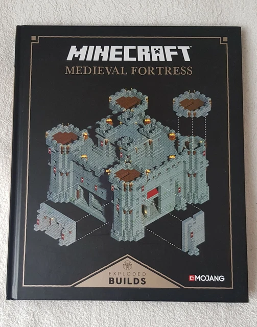MINECRAFT MEDIEVAL FORTRESS Manual Handbook Exploded Builds Mint EUR 8 ...