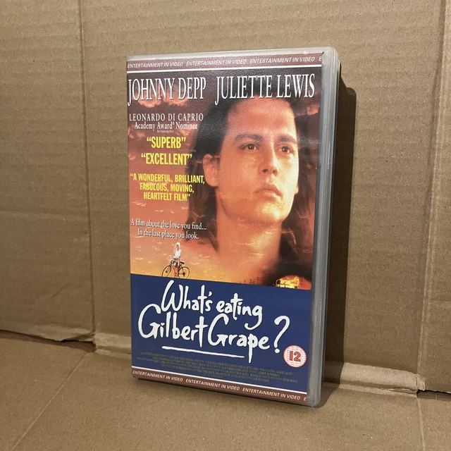 WHAT’S EATING GILBERT GRAPE? (1993) VHS Videotape Film Movie - Johnny ...