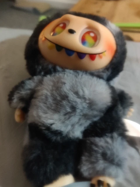 LABUBU RARE SECRET Black/ Grey With QR Code With Box Brand New £52.68 ...