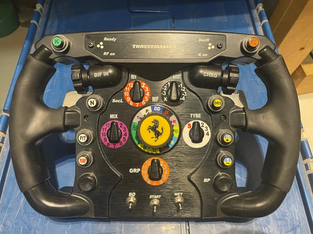 THRUSTMASTER FERRARI F1 Add-On Wheel Video Game Controller (unboxed) £ ...