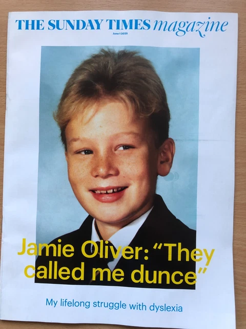 SUNDAY TIMES MAGAZINE 1st JUNE 2025 JAMIE OLIVER £4.49 - PicClick UK