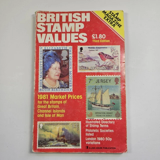 BRITISH STAMP VALUES Third Edition 1981 Market Prices GB Channel ...