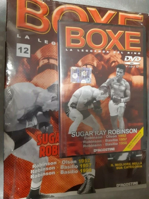DVD BOXE LA Leggenda Del Ring N°12 Sugar Ray Robinson Vs Olson Basile ...