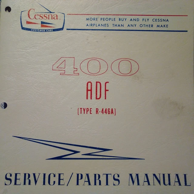 CESSNA ARC R-446A ADF Install, Service & Parts Manual $149.36 - PicClick CA