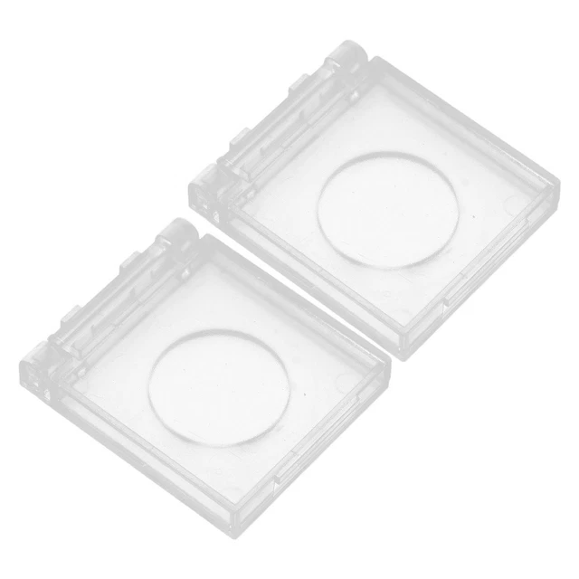 2 PCS EMERGENCY Stop Button Cover Plastic Switch Protector Covers ...