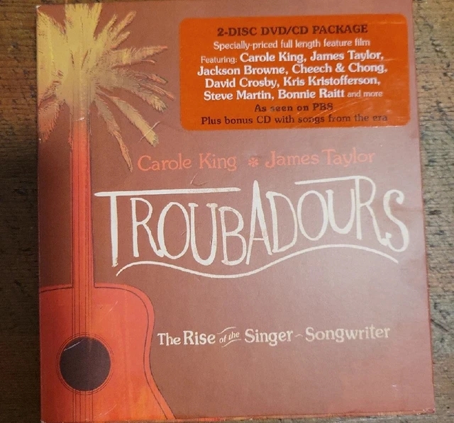 TROUBADOURS : RISE OF THE SINGER-SONGWRITER (2011 ; Carole King+) [DVD ...