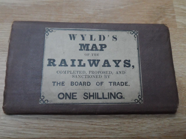 WYLD'S RAIL ROAD map of England and Wales. 1845. Railway map. £60.00 ...