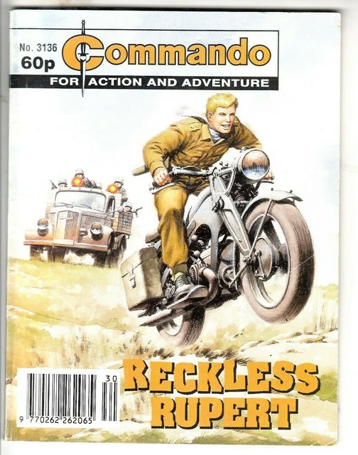 COMMANDO COMIC RECKLESS RUPERT Issue No 3136 EUR 7,06 - PicClick IT