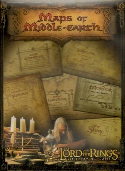 DECIPHER LOTR RPG d20 Maps of Middle-Earth VG+ EUR 81,60 - PicClick FR