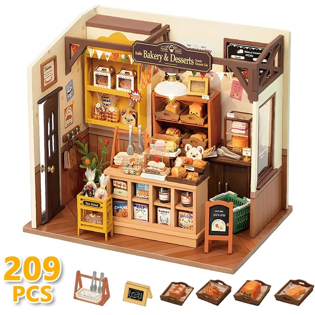 HOUSE KIT MINIATURE House Kit Doll House Kit Creative Unique For Adults ...