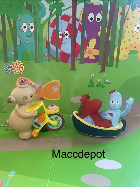 IN THE NIGHT Garden Makka Pakka Og Pog Bike IgglePiggle Boat On Wheels ...