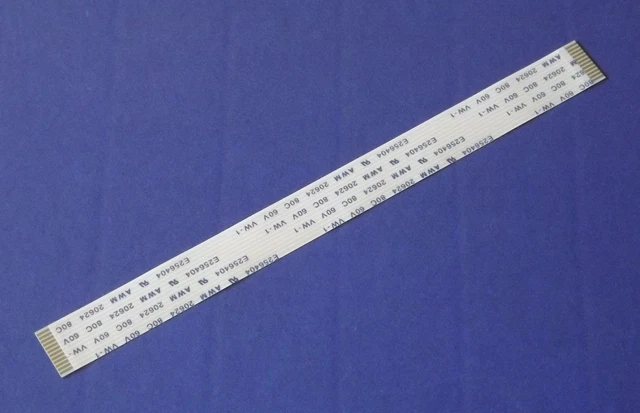 FFC A 12PIN 1.0Pitch 15cm Flachbandkabel Flat Flex Cable Ribbon Sony ...