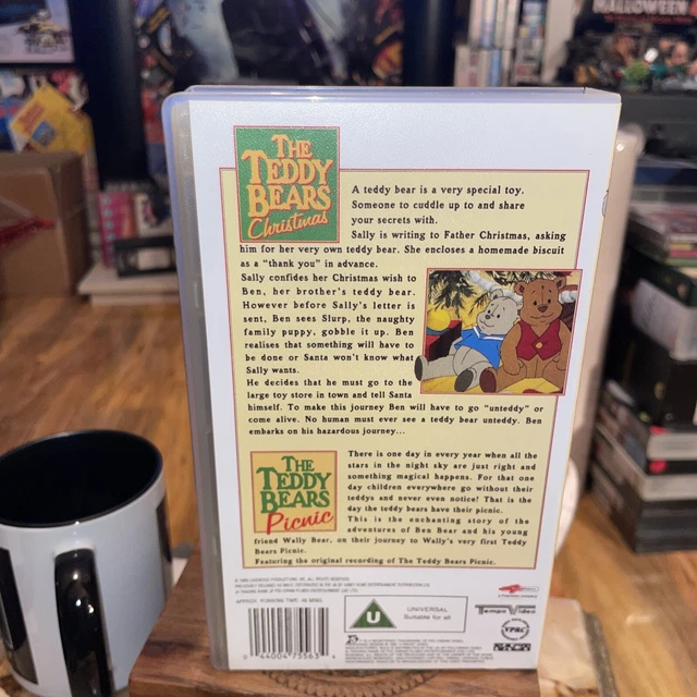 THE TEDDY BEARS Christmas Kids Vhs Video Tested £7.50 - PicClick UK