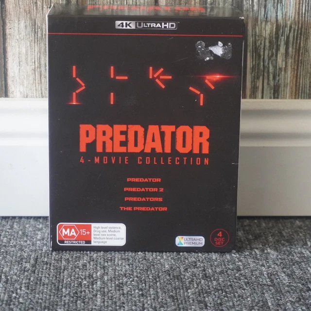 PREDATOR 4 MOVIE Collection 4K Ultra HD DVD Free Postage $69.97 ...