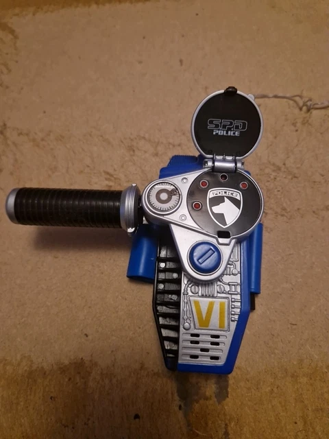 2005 BANDAI POWER Rangers SPD Omega Morpher Toy Accessory with Lights ...