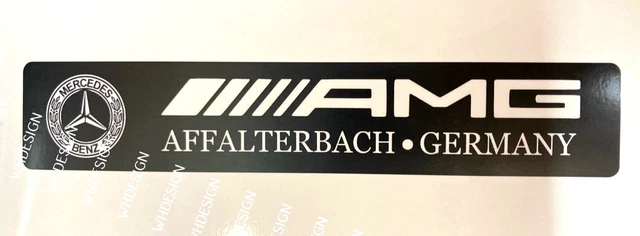 VINTAGE MERCEDES BENZ AMG REAR window sticker (INTERNAL FITMENT) £13.99 ...