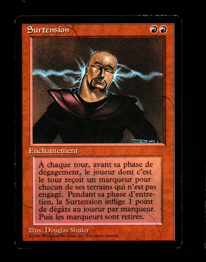 MRM FR/VF SURTENSION - Power Surge Ex MTG Magic FBB 1994 EUR 10,80 ...