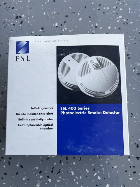 NEW SENTROL/ESL- 429C 2 Wire Smoke Detector Sensor NIB GREAT PRICE £44. ...