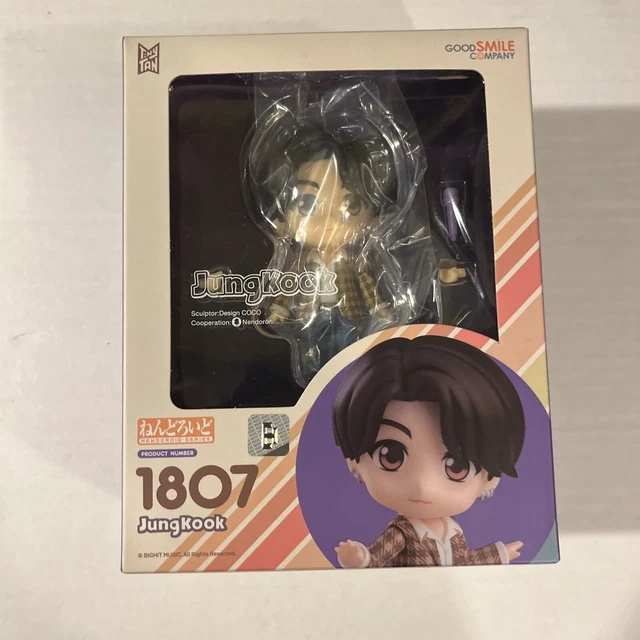 FIGURINE ARTICULÉE EN plastique non-échelle Nendoroid TinyTAN BTS Jung Kook GoodSmile Singer EUR ...