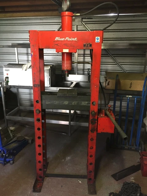 HYDRAULIC PRESS SOLD by Snap-On Tools, 20Tonne, Floor Standing £875.00 ...