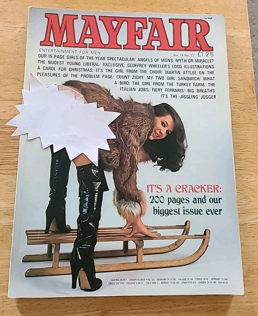 MAYFAIR MAGAZINE VOL.14 no.1 (1979)Sue Midson,Gayle Brown,Susie Burton ...