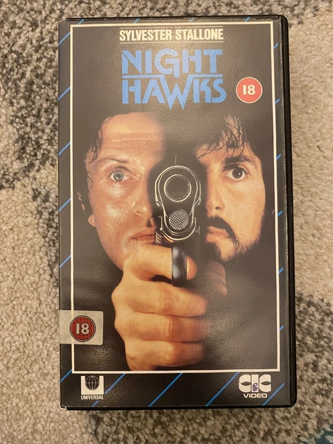 NIGHT HAWKS VHS Video Sylvester Stallone £6.95 - PicClick UK