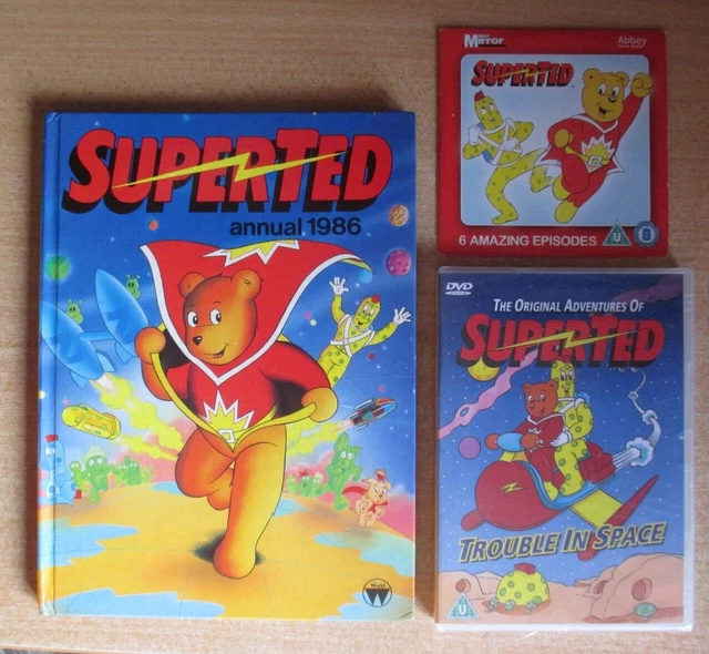 ANNUAL 1986 VGC Daily Mirror 6 Episode Promo DVD SUPERTED Trouble in ...