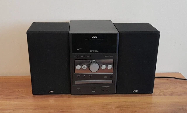 JVC HI FI Micro Component System UX-G37 Black £39.95 - PicClick UK