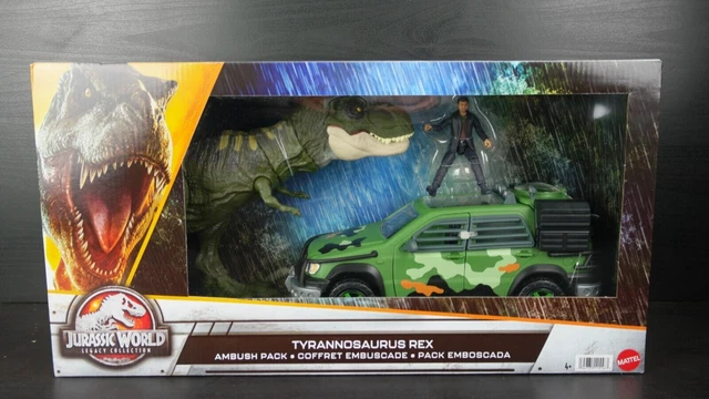 JURASSIC WORLD LEGACY Collection Tyrannosaurus Rex Ambush Pack Toy ...